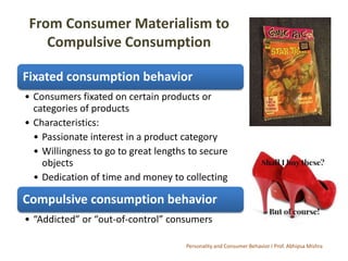 Personality and consumer behavior | PPTX