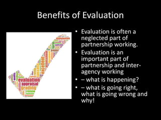Session 8: Evaluating Partnerships | PPTX