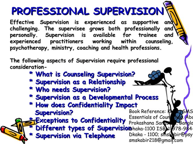 PROFESSIONAL SUPERVISION | PPT