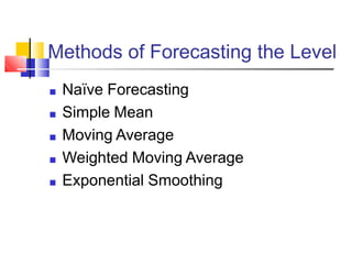 demand forecasting | PPT