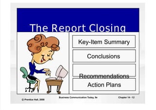 Writing reports and proposals (business etiquette ppt) | PDF