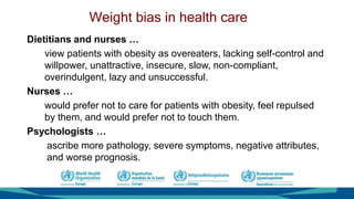 Session 9: Weight bias and obesity stigma | PPTX
