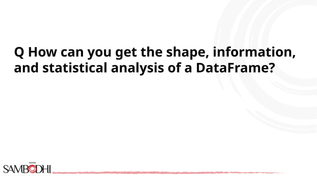 Basic Data Manipulation With Pandas Pandas Pptx Computing Technology And Computing