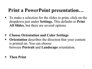SESSION 9 - Microsoft PowerPoint presentation | PPT
