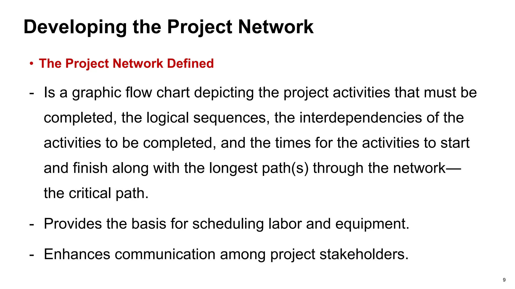 Session 9 - Project scheduling-PERT-CPM-Network diagram.pptx
