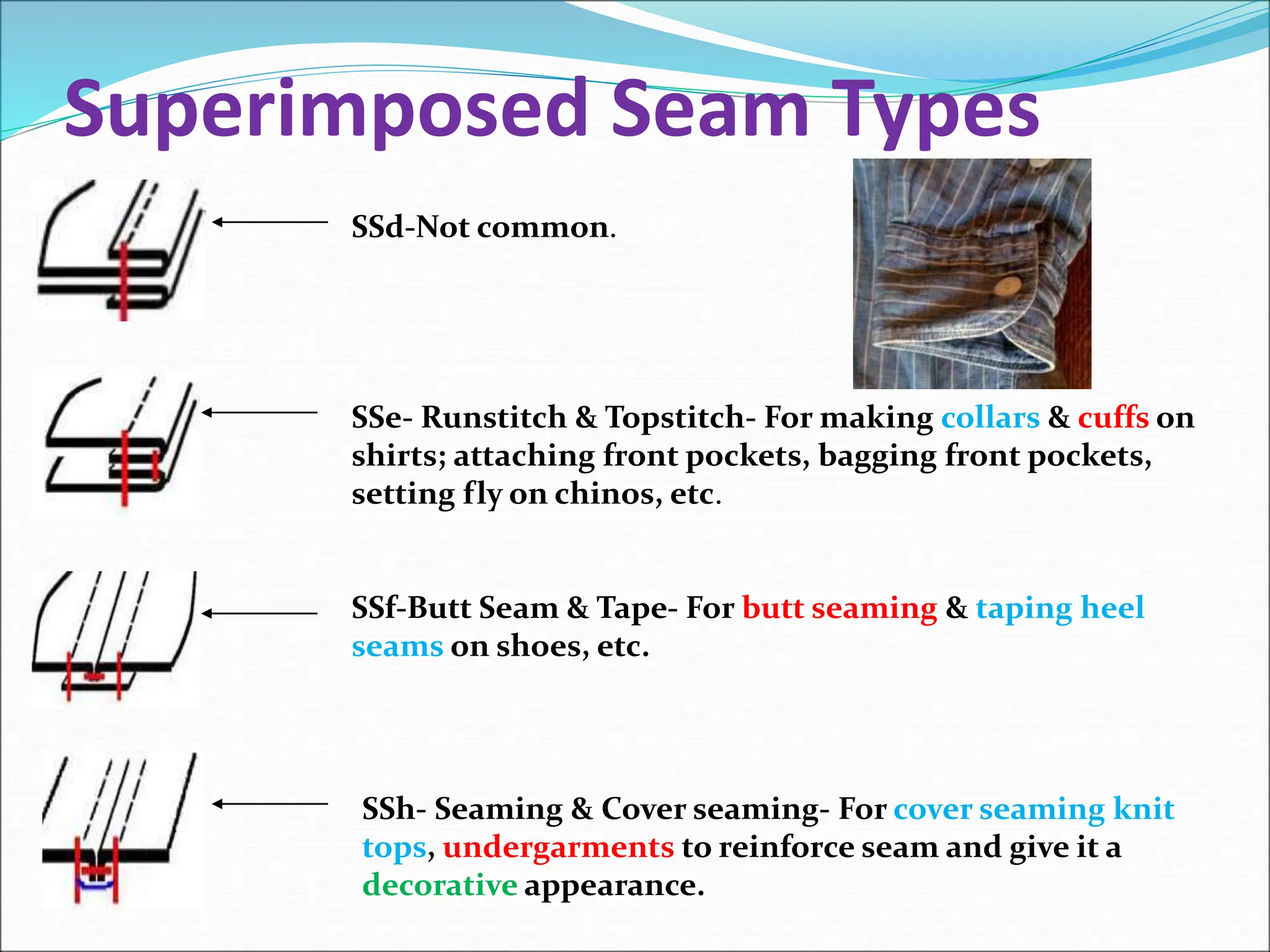 session 9 - garment SEAM CLASSIFICATION.ppt