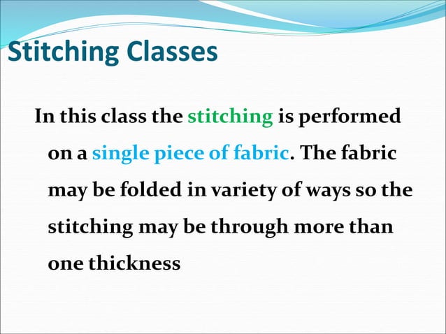 session 9 - garment SEAM CLASSIFICATION.ppt | Women\'s Outerwear ...