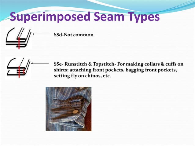 session 9 - garment SEAM CLASSIFICATION.ppt | Women\'s Outerwear ...