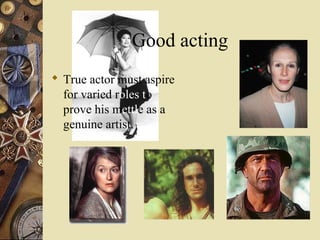 Session 9a acting and directing: Film Appreciation Course | PPT ...