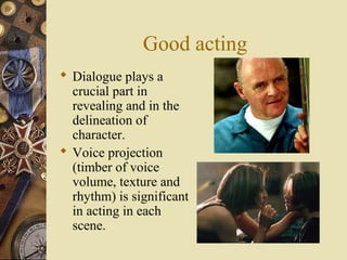 Session 9a acting and directing: Film Appreciation Course | PPT ...