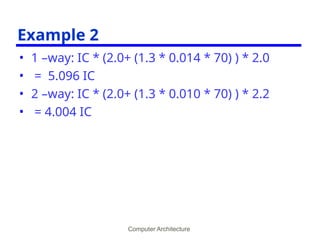 Design of the memory hierarchy computer archiecture | PPT