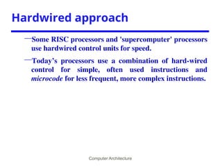 Design of the memory hierarchy computer archiecture | PPT
