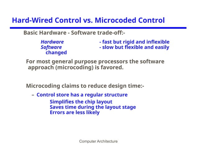 Design of the memory hierarchy computer archiecture | PPT