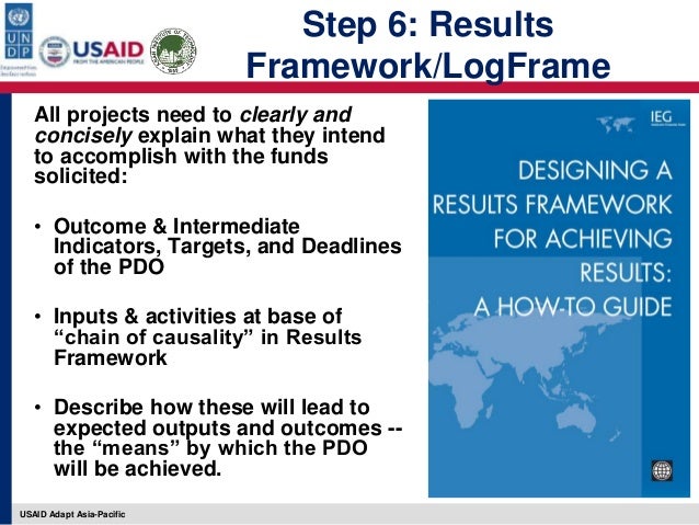 Developing a Project Logic/Results Framework - Session 9 Managing Pro…