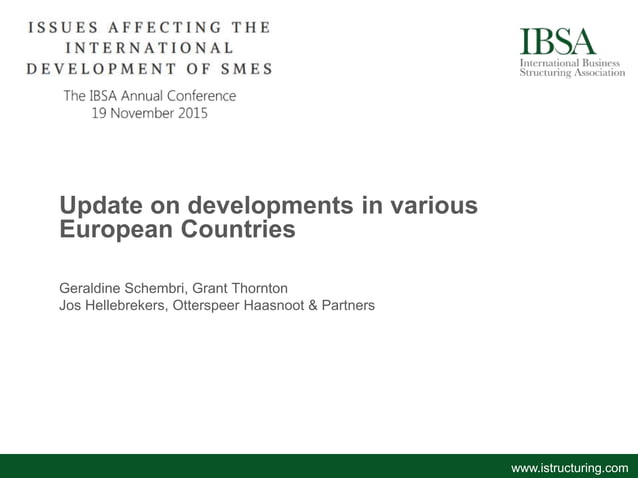 Developments in Various European Countries | PPT