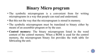 CS304PC:Computer Organization and Architecture session 9 microprogram ...