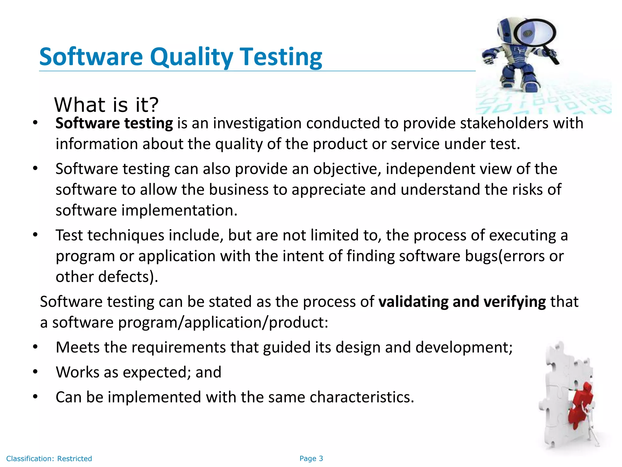 Role of BA in Testing | PPT