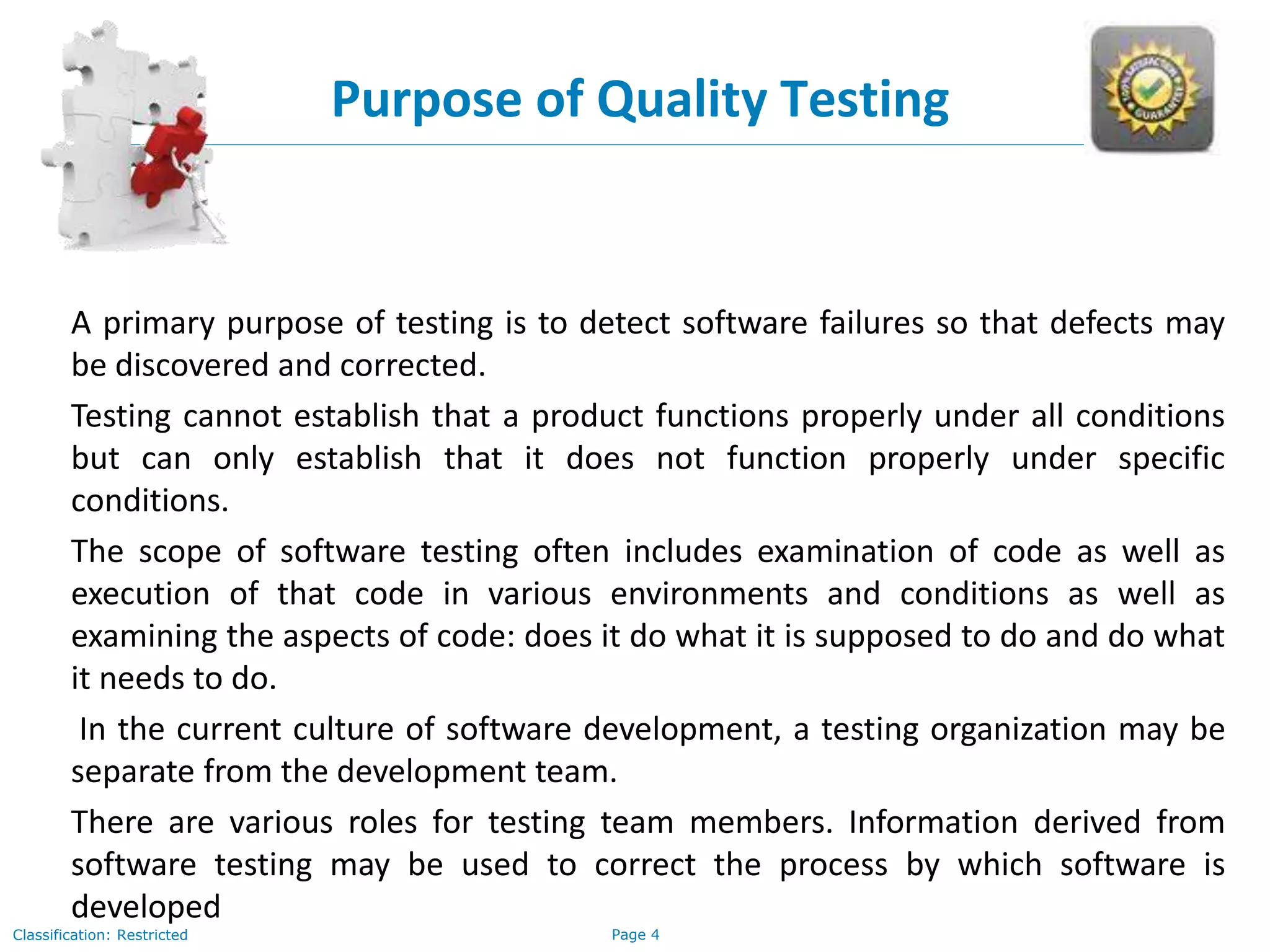 Role of BA in Testing | PPT