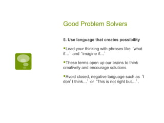 A: Problem Solving Overview | PPTX
