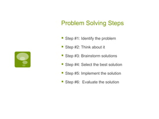 A: Problem Solving Overview | PPTX