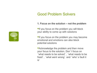 A: Problem Solving Overview | PPTX
