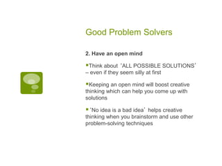 A: Problem Solving Overview | PPTX