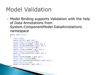 ASP.NET 4.5 webforms | PPTX