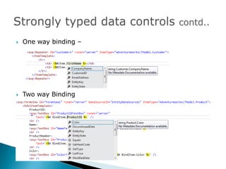 ASP.NET 4.5 webforms | PPTX