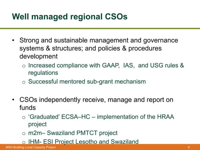 Sheilla Benyera - MSH, South Africa | PPT