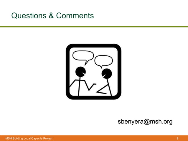 Sheilla Benyera - MSH, South Africa | PPT