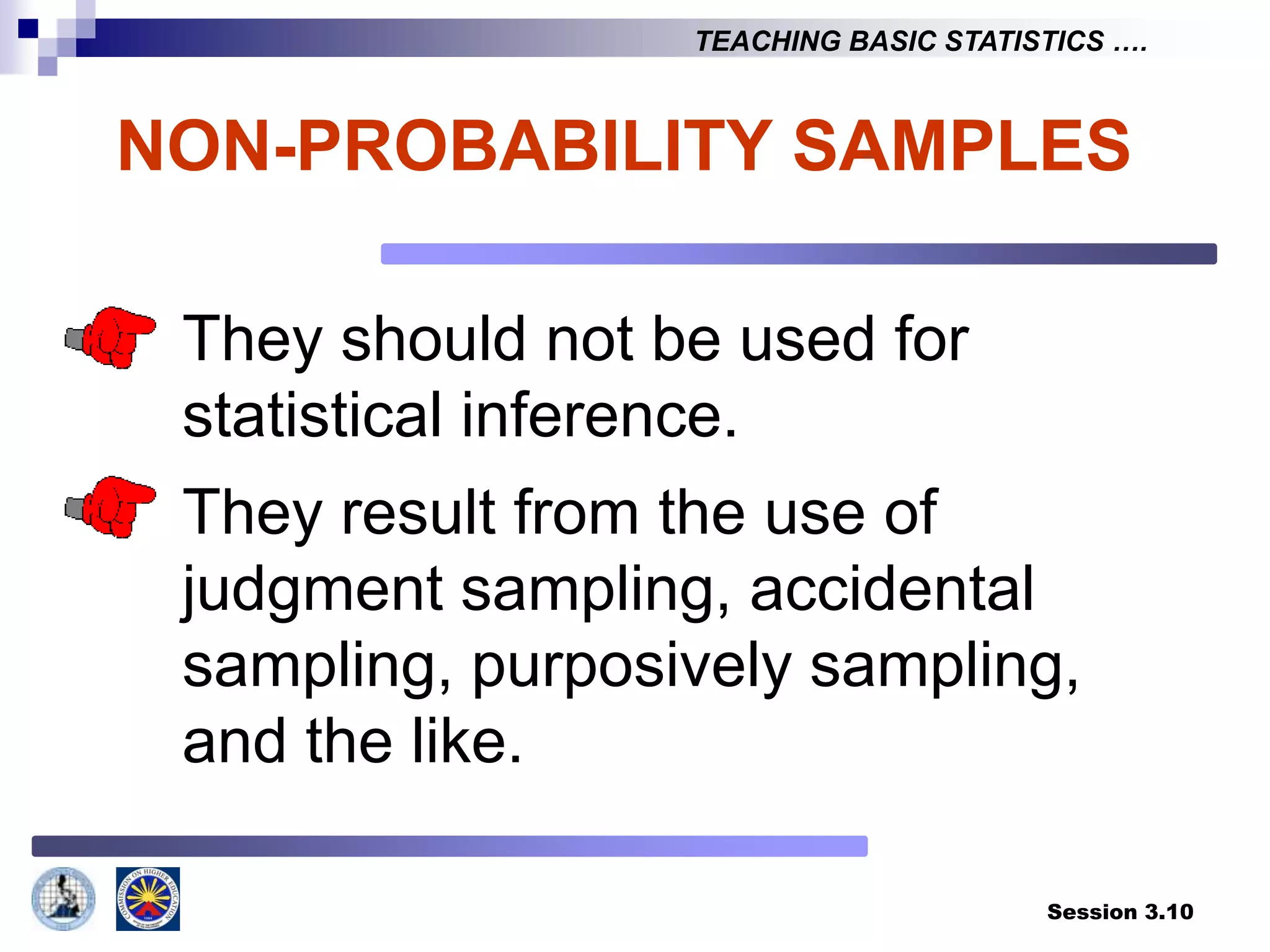 Session basic concepts_in_sampling_and_sampling_techniques | PPTX