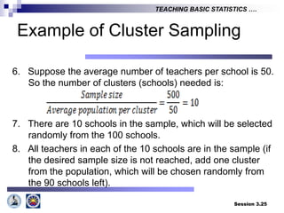 Session basic concepts_in_sampling_and_sampling_techniques | PPTX