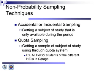 Session basic concepts_in_sampling_and_sampling_techniques | PPTX