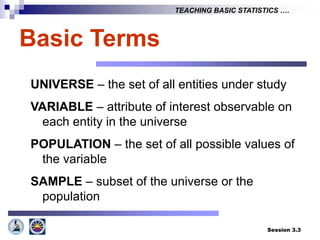 Session basic concepts_in_sampling_and_sampling_techniques | PPTX