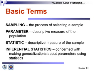 Session basic concepts_in_sampling_and_sampling_techniques | PPTX