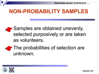 Session basic concepts_in_sampling_and_sampling_techniques | PPTX