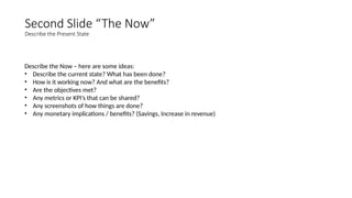 Session content guideline – Then, Now,How Framework.pptx