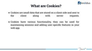 Session,Cookies and Authentication | PDF