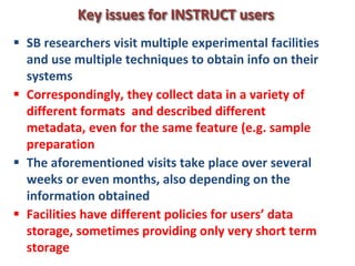 INSTRUCT - Integrated Structural Biology Infrastructure | PPTX ...