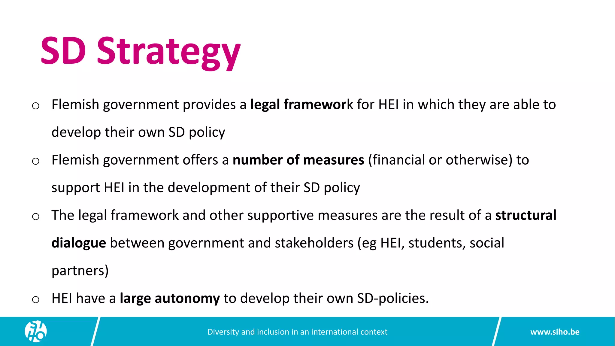 Task Force Diversity and Inclusion PLA - Flemish perspective | PPT