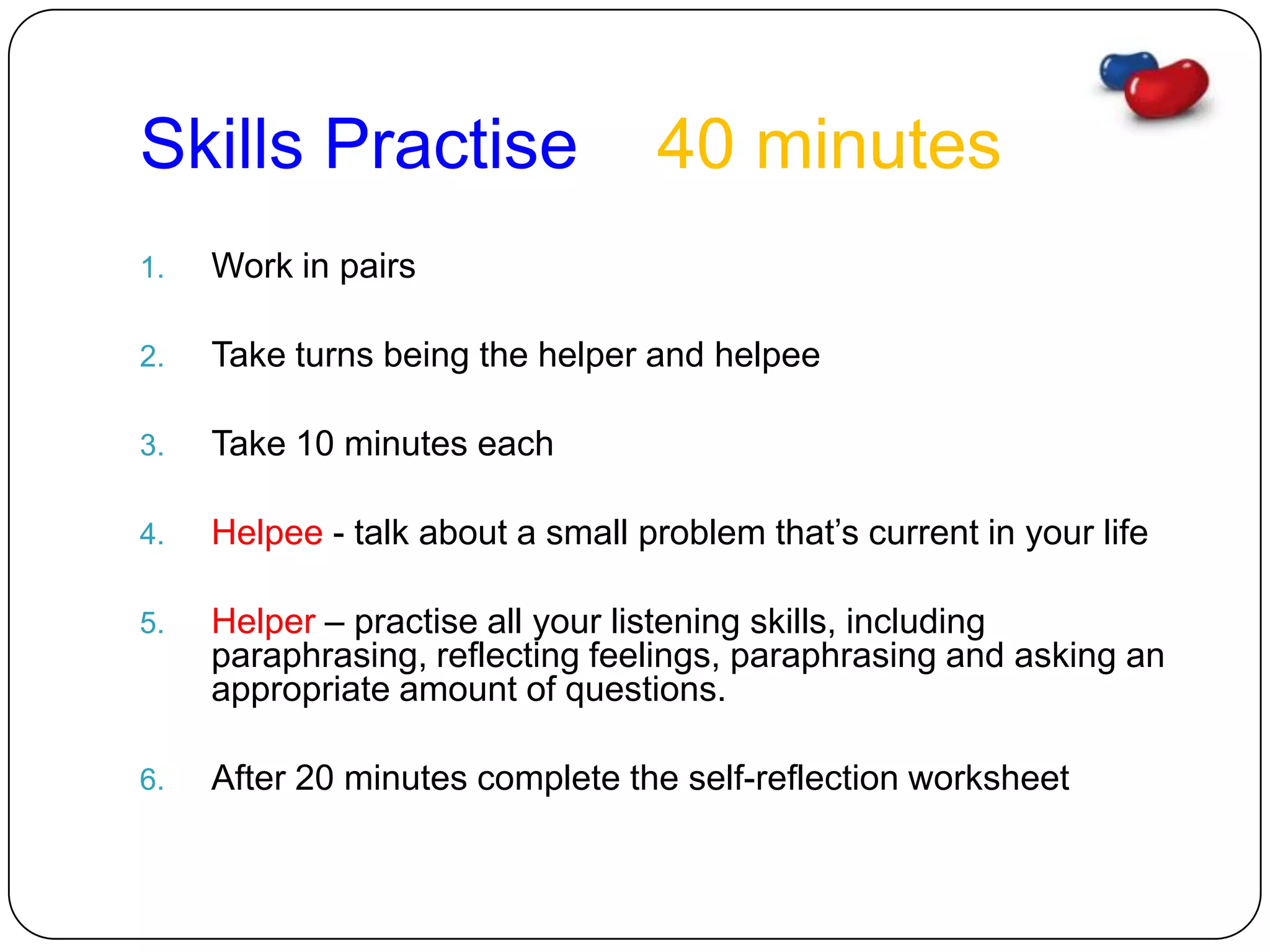 Level II Counselling Skills Session Eight | PPTX | Educational ...