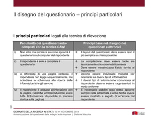 S. Macchia - Armonizzazione dei questionari delle indagini sulle ...