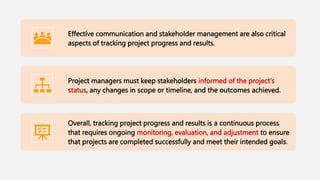 Session Five- DETERMINING PROJECT PROGRESS AND RESULTS .pptx