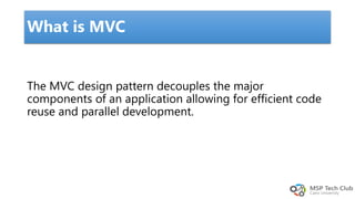 Asp.net Overview and Controllers | PPTX