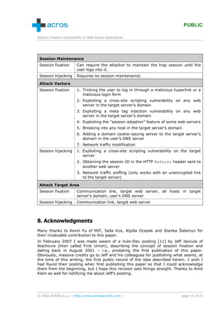 Session fixation | PDF