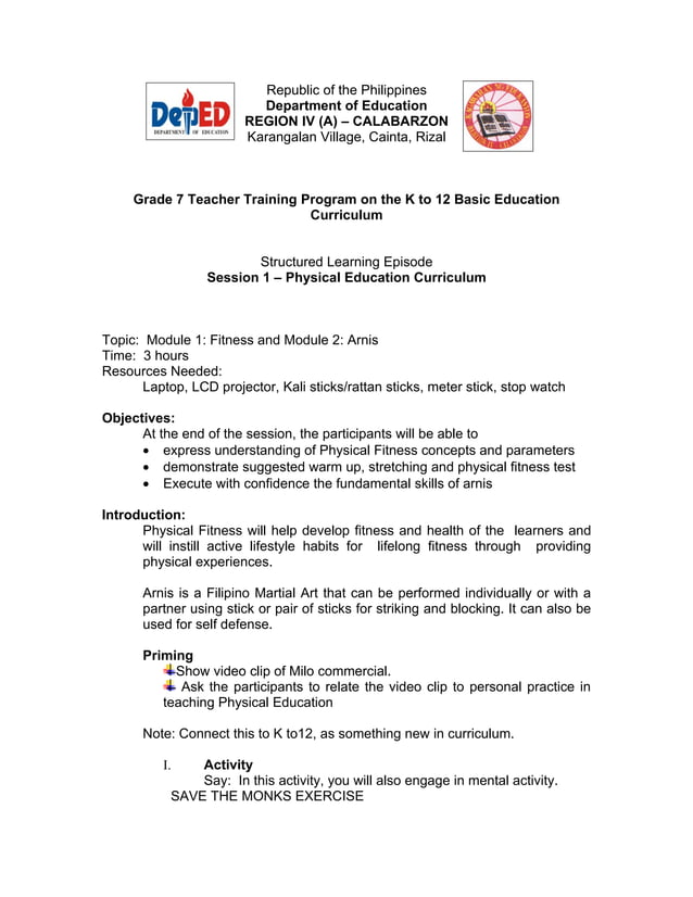 Session guide pe | PDF