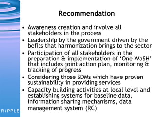 Session Harmonization 2c - Tamene Chaka | PPT