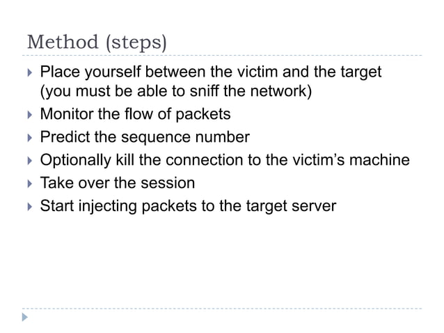 Session Hijacking | PPTX