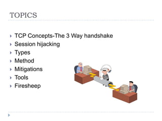 Session hijacking | PPTX