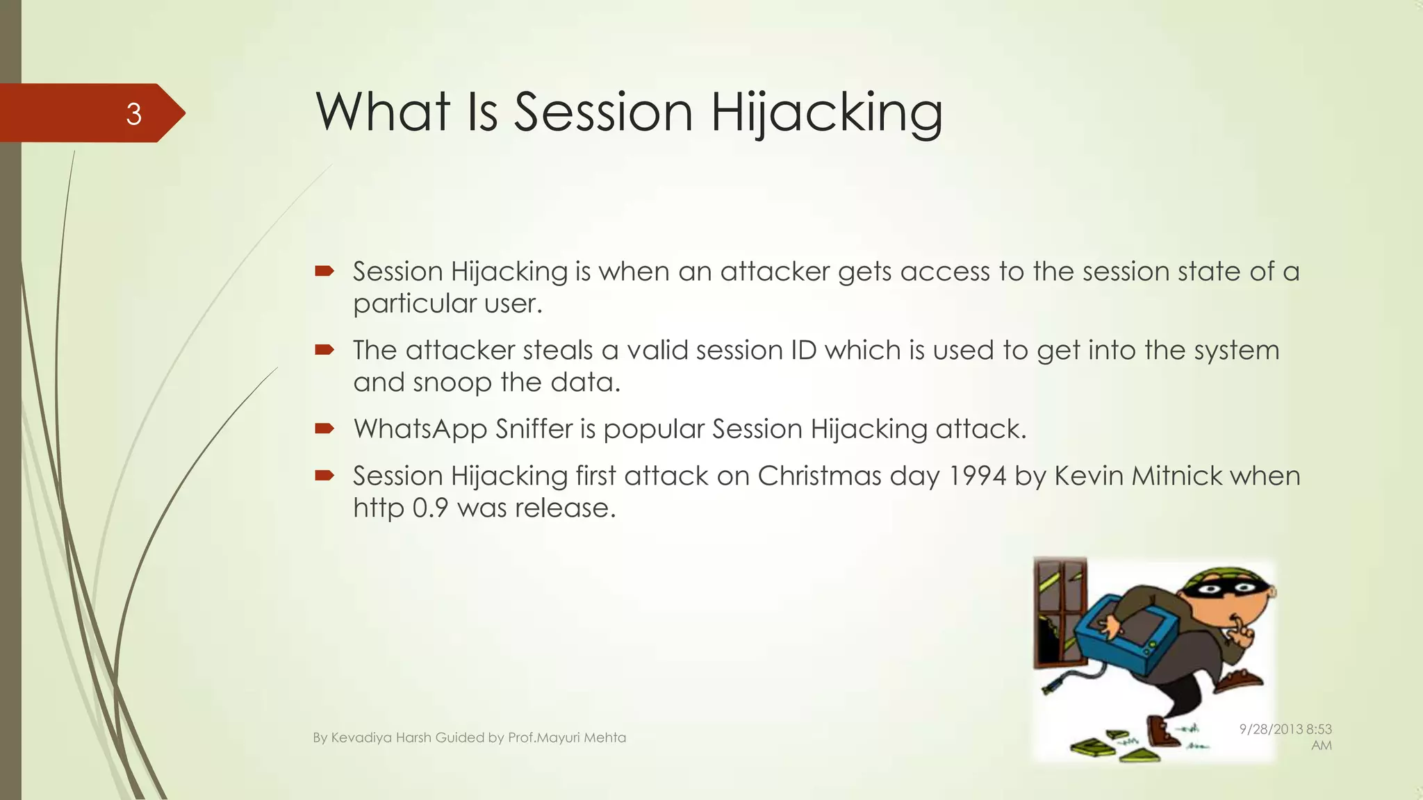 Session Hijacking ppt | PPT